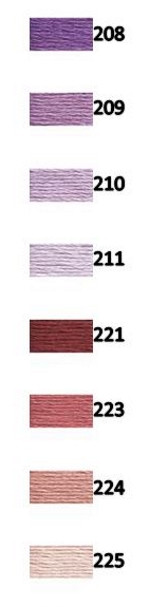 DMC Floss 208-225
