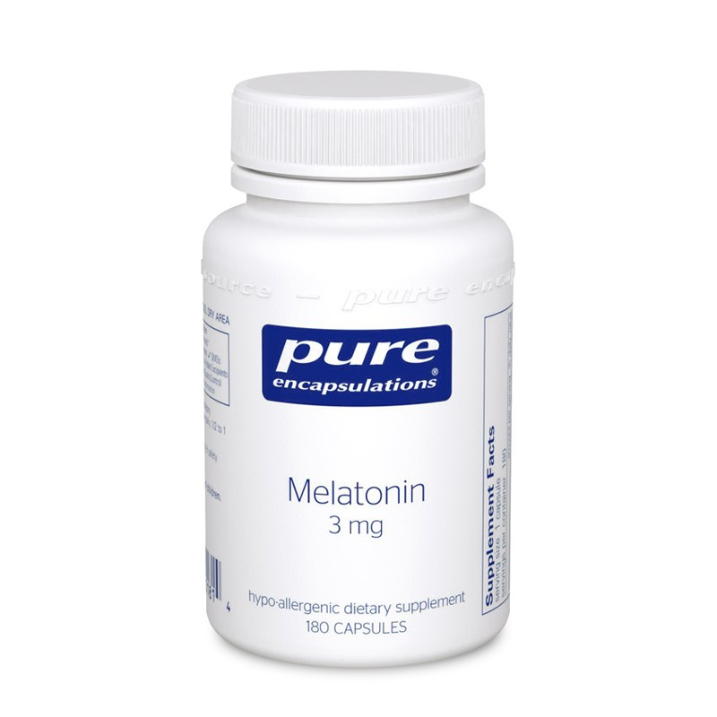 Melatonin 0.5 mg. 180's - 180 capsules by Pure Encapsulations