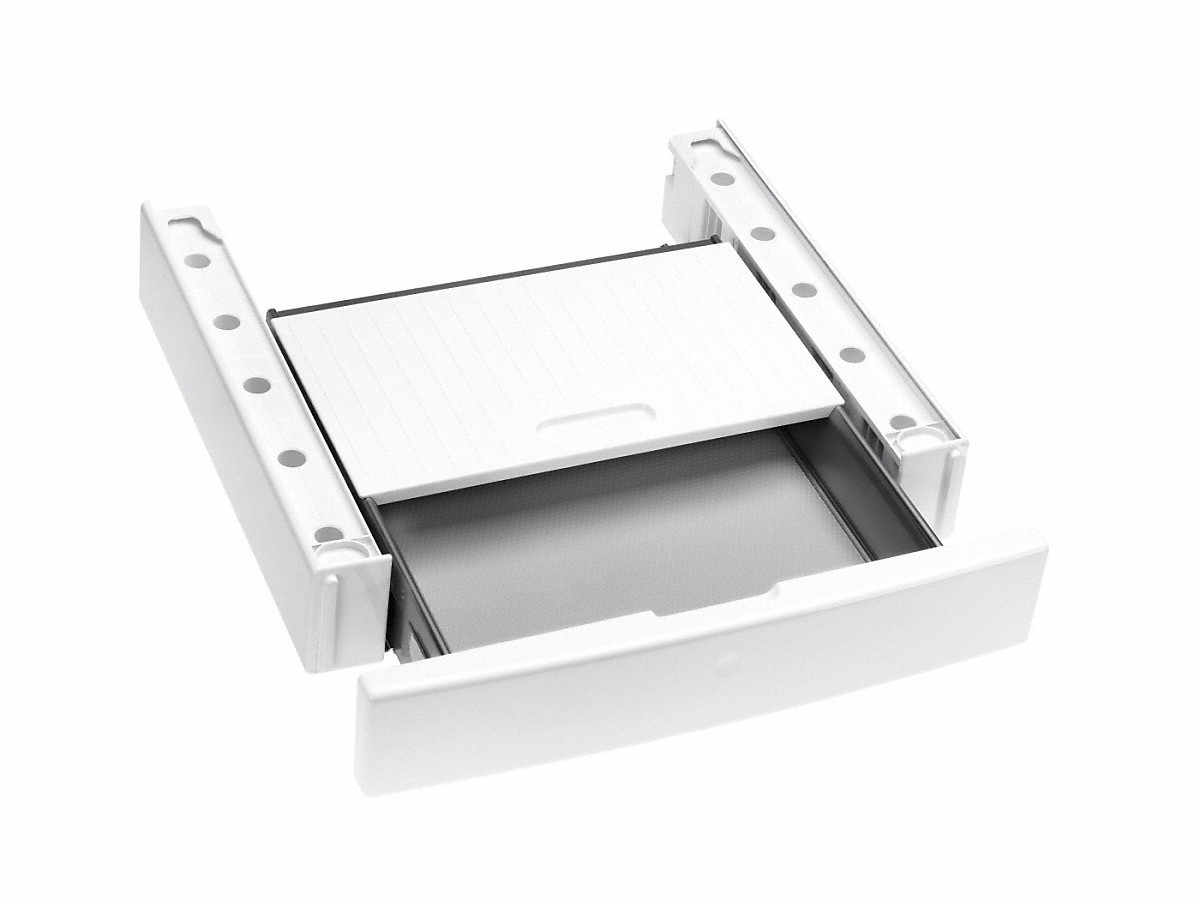 MIELE STACKING KIT WITH PULLOUT SHELF - TO SUIT MIELE W1 WASHER & T1 ...