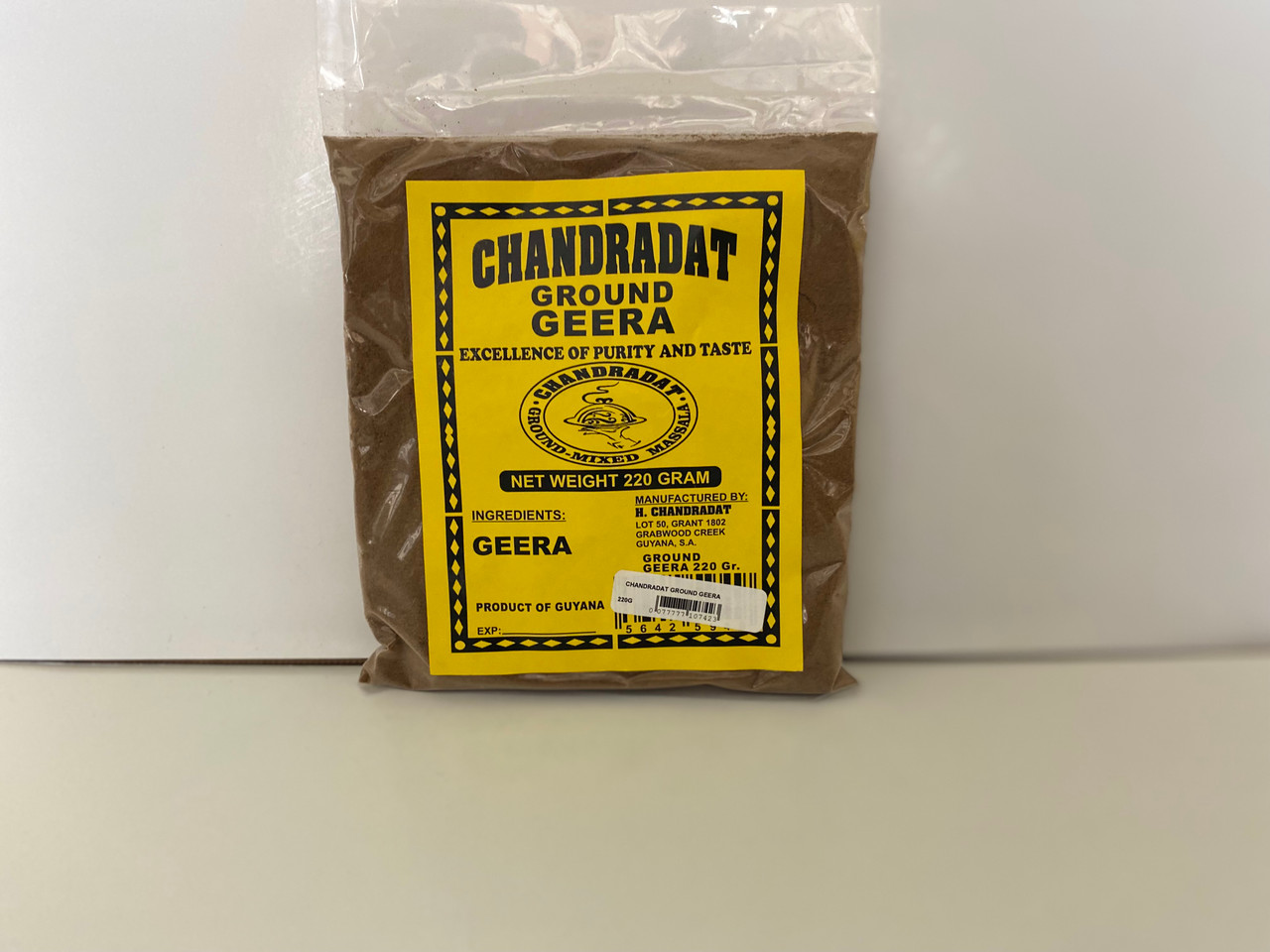 Chandradat ground geera 220g - Caribbean Supercenter