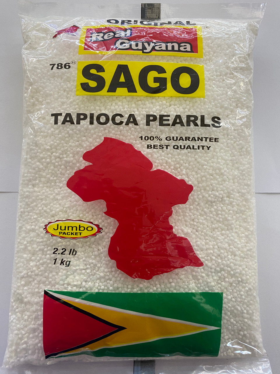 Real Guyana Sago (Tapioca Pearls) 2.2lb - Caribbean Supercenter