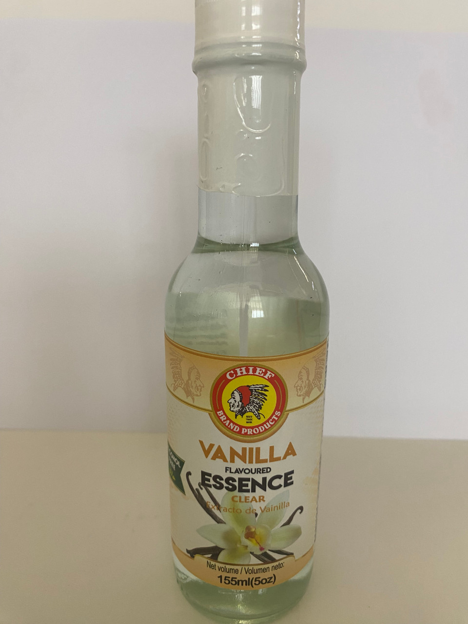 Chief Vanilla Flavoured Essence 5oz (Clear) - Caribbean Supercenter
