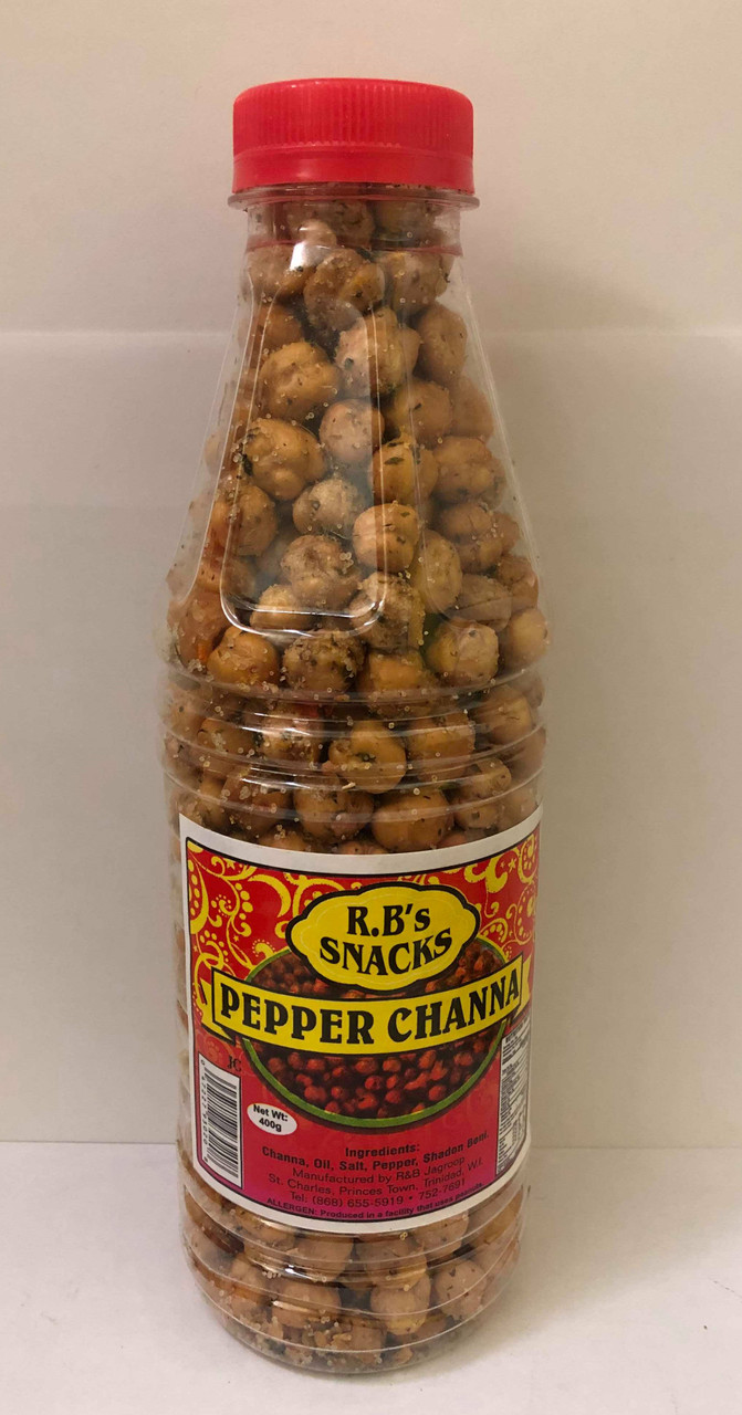 R.B's Snacks Pepper Channa 400 grams - Caribbean Supercenter