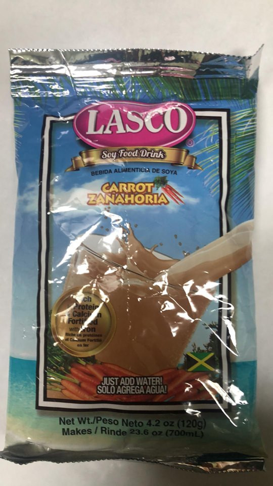 Lasco Carrot Soy Food Drink 120 g - Caribbean Supercenter