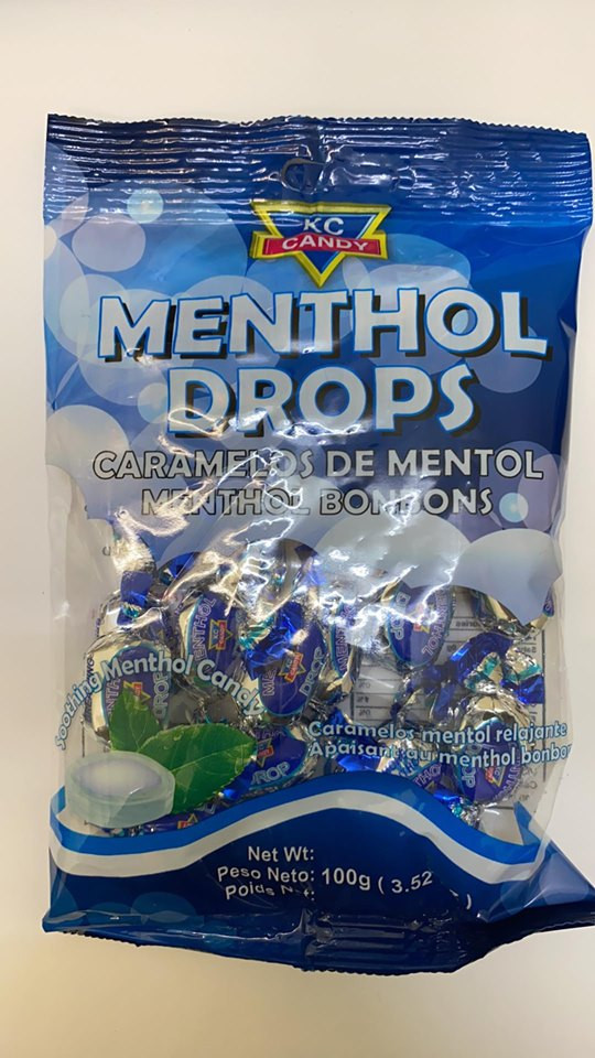 KC Menthol Drops 3.52 oz - Caribbean Supercenter