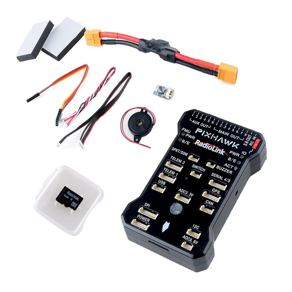 Radiolink PIXHAWK flight controller + Power Module + Safety switch ...