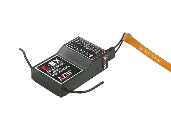 KDS 2.4G 8Ch receiver for KDS K7X-II / K7X - MonkeyHobby.com