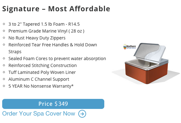 Dimension One Hot Tub Covers | Northern Hot Tub Cover®