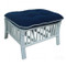Brighton Footstool - White - Hamptons Coastal Furniture