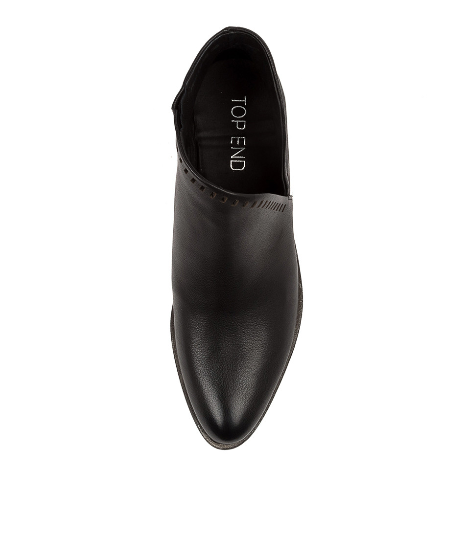 JUDITH Boots in Black Leather - Top End Shoes