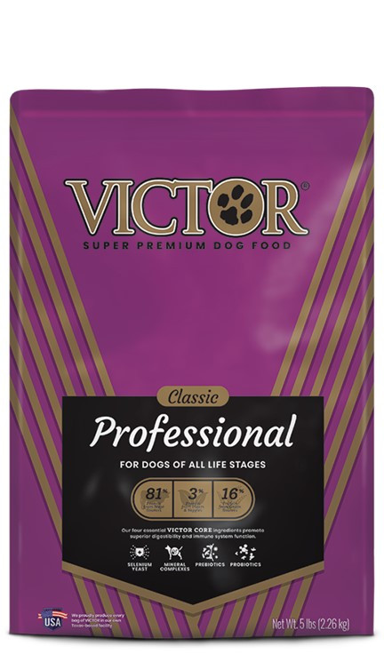 Dog Food, Victor Classic Professional, 40 lb. - hearnestore