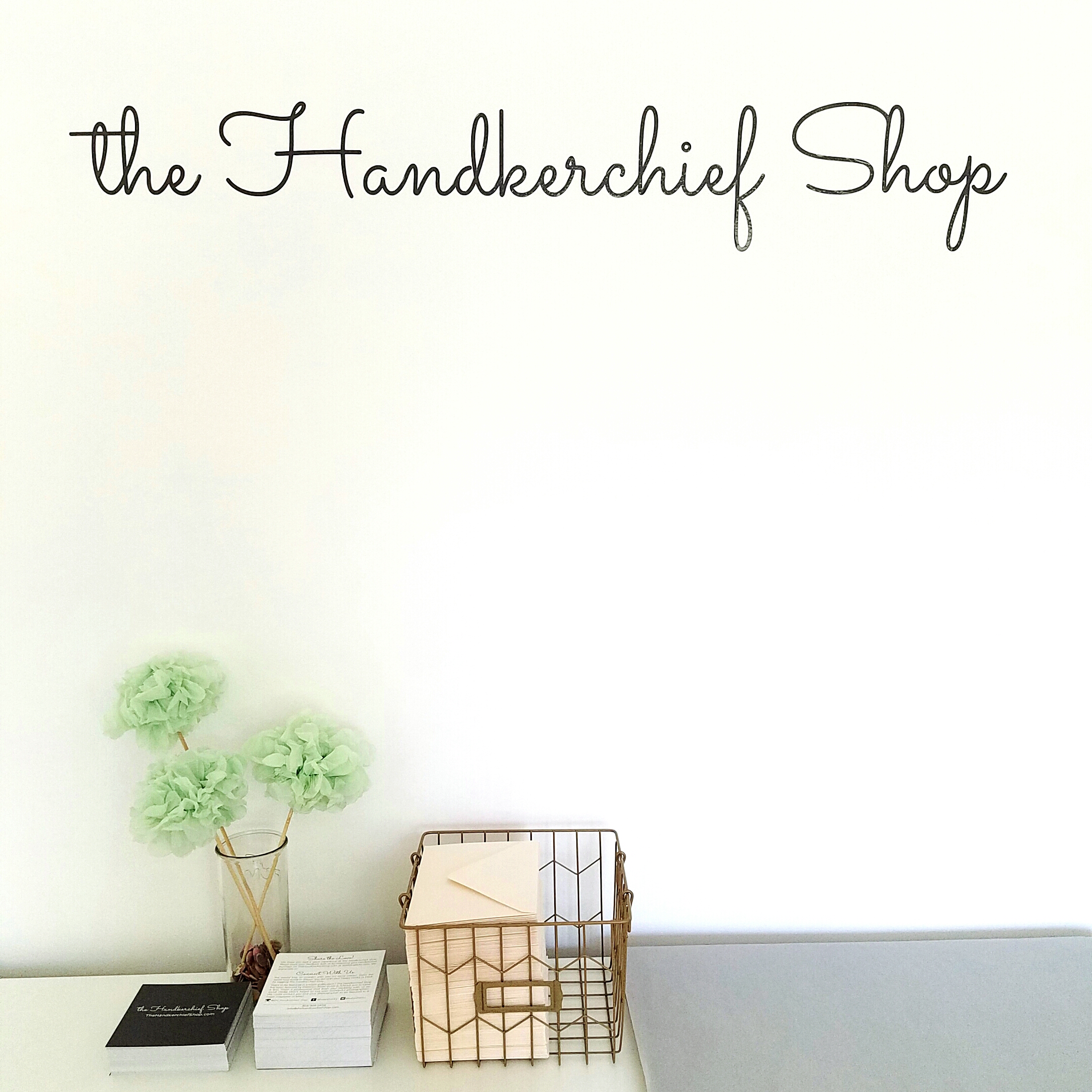 Behind The Scenes at The Handkerchief Shop - the Handkerchief Shop