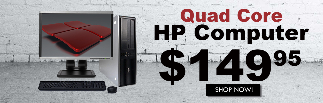 Discount Computer Depot: Refurbished Desktop and Laptop deals.