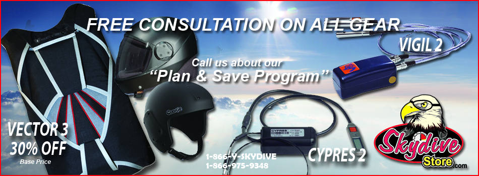 SkydiveStore.com - Skydive Equipment - Skydiving Equipment - Skydive ...