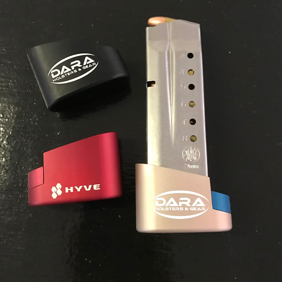 Back in Stock: HYVE Mag Extensions for your Glock & Shield - DARA ...