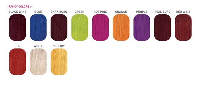 WigExtensionSale Web Pages: Janet Collection Color Chart