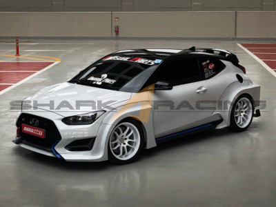 2019+ Veloster N Widebody Kit - Shark Racing