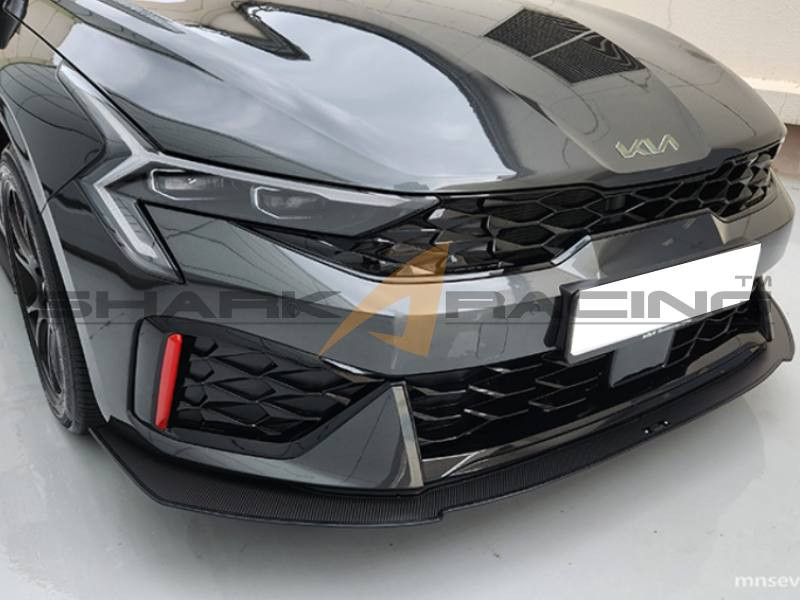 2025 K5 Genuine Dry Carbon Fiber Lip Spoiler Shark Racing