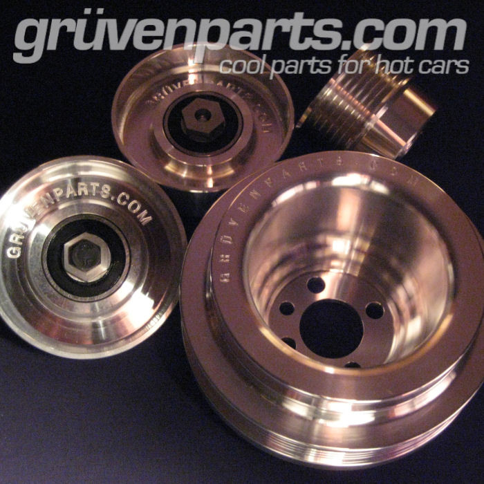 ::GruvenParts.com - Billet Aluminum G60 Pulleys | VW Vortex ...