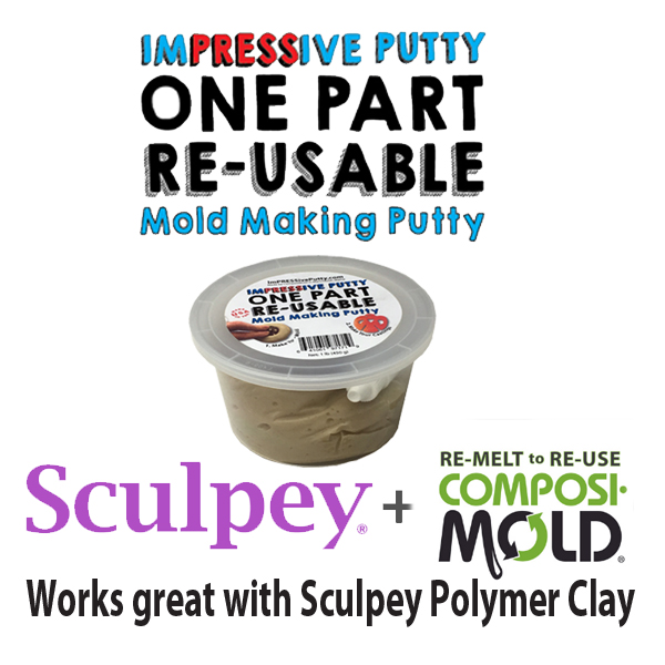 So Many Ways to Use ImPRESSive Putty With Sculpey Polymer Clay ...