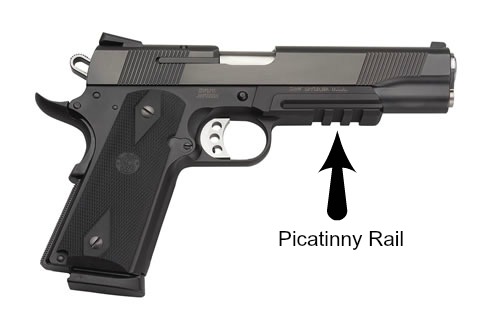 Gun Holsters - 1911 Pistols with a Rail