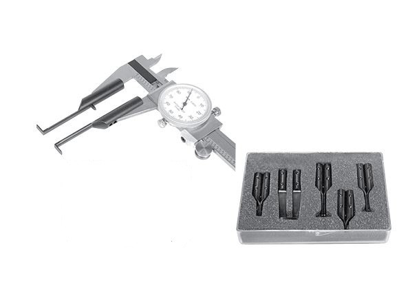 Accurate Groove Measurement Caliper Jaws 5 Piece Set - 29505 - Penn ...