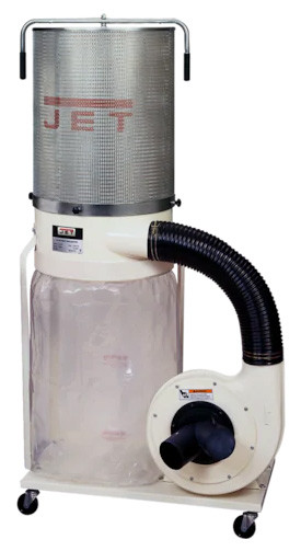 JET Vortex Cone DC-1100VX-CK Dust Collector, 1.5HP 1PH 115/230V, 2 ...