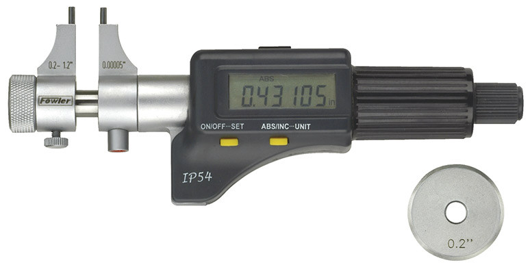 Fowler 0.2-1.2” Electronic IP54 Inside Micrometer - 54-860-275 - Penn ...