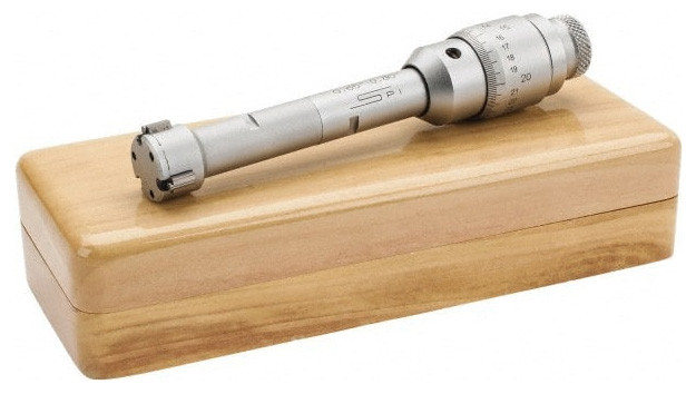 SPI 3-Point Hole-Mike Inside Micrometer, 0.650 - 0.800" - 10-722-7 ...