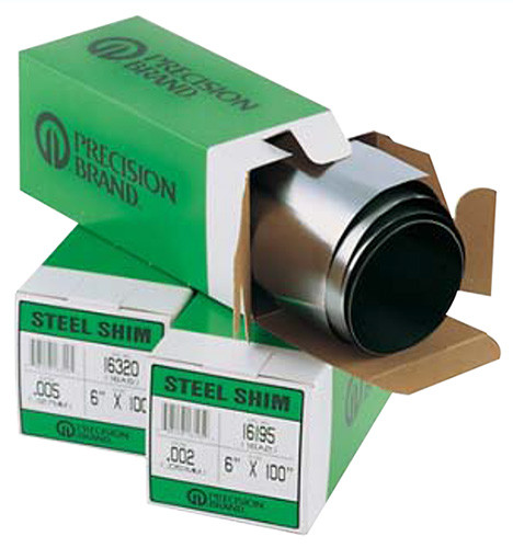 Precision Brand Shim Stock, 6" x 100" Roll, 0.01" Thickness - 61-683-9 ...