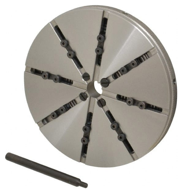 Ultra Short 8-Jaw Scroll Chuck, J-F 150, 6" Dia. - 70-270-4 - Penn Tool ...