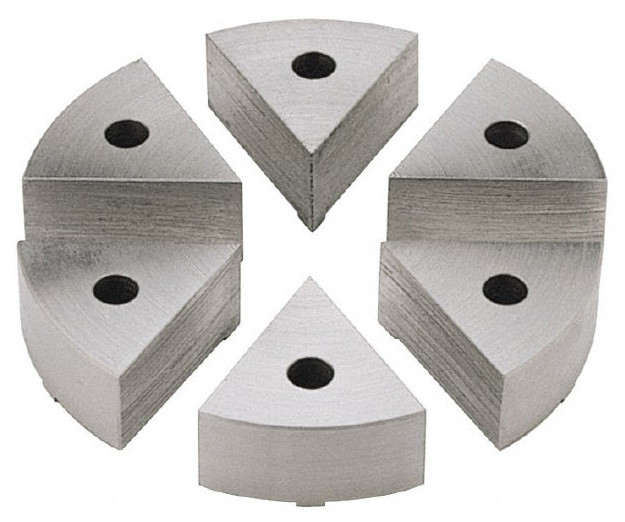 Lathe Chuck Jaws, Set of 8, Soft Jaws - 70-274-6 - Penn Tool Co., Inc