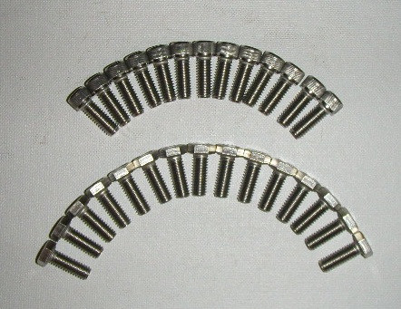 Stainless Steel Header Bolts for Spintech Headers - HiPoTek