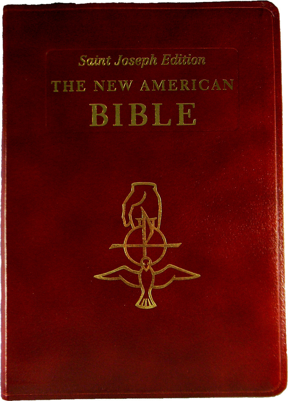 St Joseph New American Bible Revised Edition Burgundy Bonded Leather st-joseph-new-american-bible-revised-edition-burgundy-bonded-leather