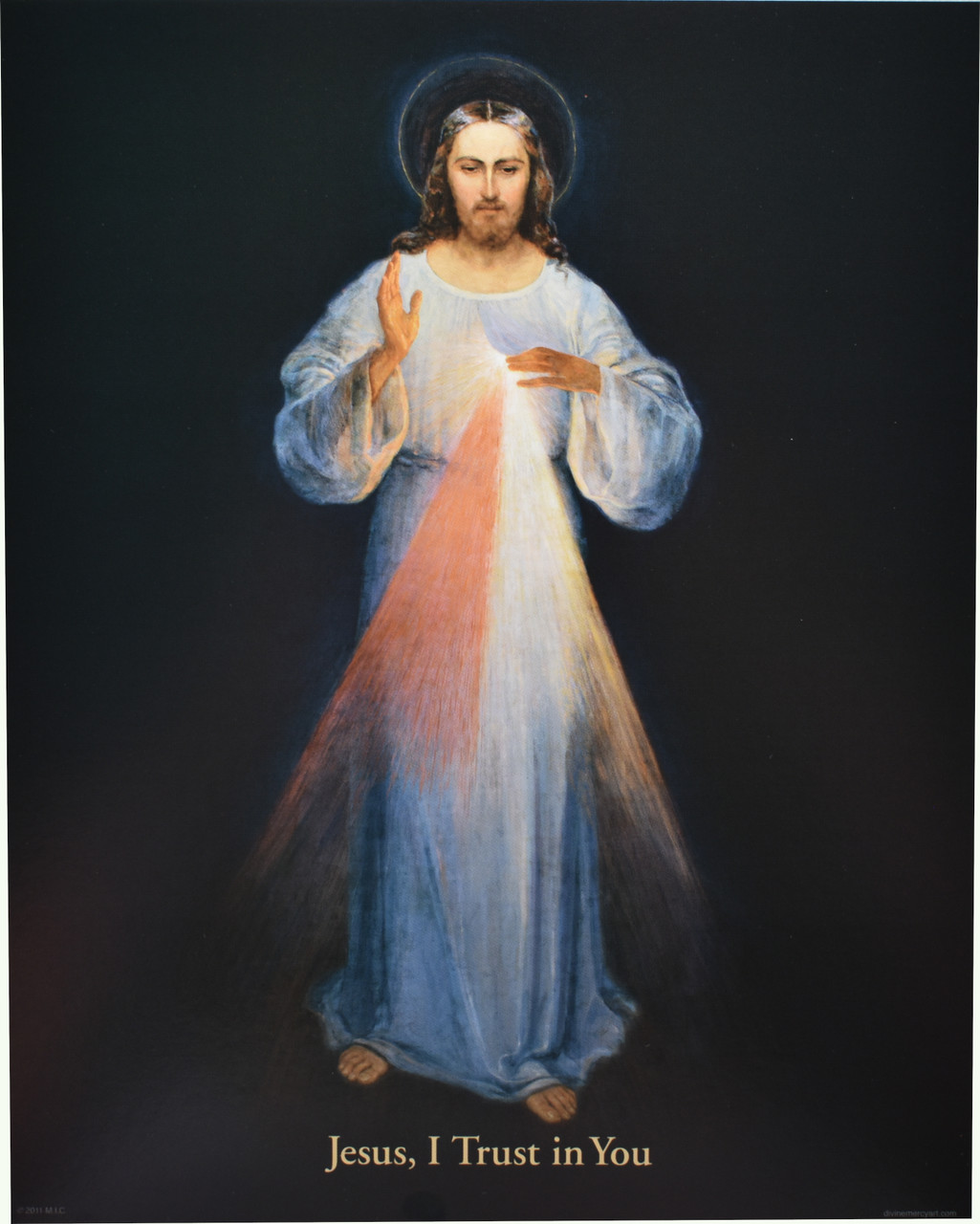 Divine Mercy (Vilnius) 8 x 10 Poster Print - Our Daily Bread Catholic Gifts