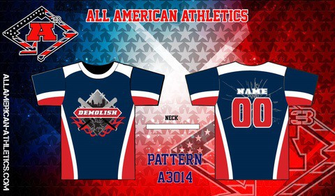 A3 Custom Uniform Design Option 14 - All American Athletics