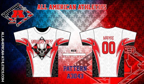 A3 Custom Uniform Design Option 43 - All American Athletics