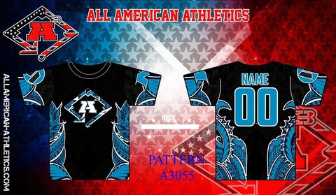 A3 Custom Uniform Design Option 55 - All American Athletics