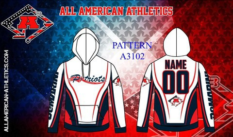 A3 Custom Uniform Design Option 102 - All American Athletics