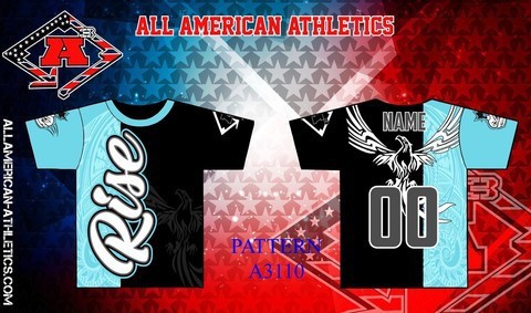 A3 Custom Uniform Design Option 110 - All American Athletics