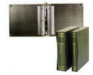 Scott Small Green 3-Ring Specialty Binder | NOLA Stamp Shop