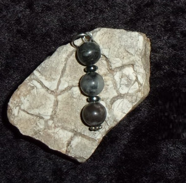 Bead Pendant with GHUL DJINN - Mystic Morning Treasures