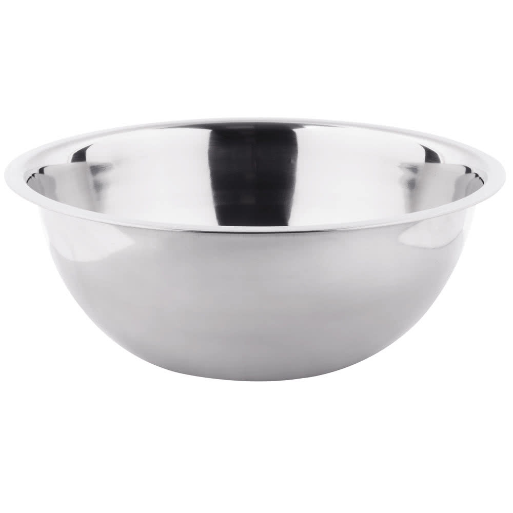 8 Qt. Standard Weight Stainless Steel Mixing Bowl (407MXB8) | SOCOLD ...