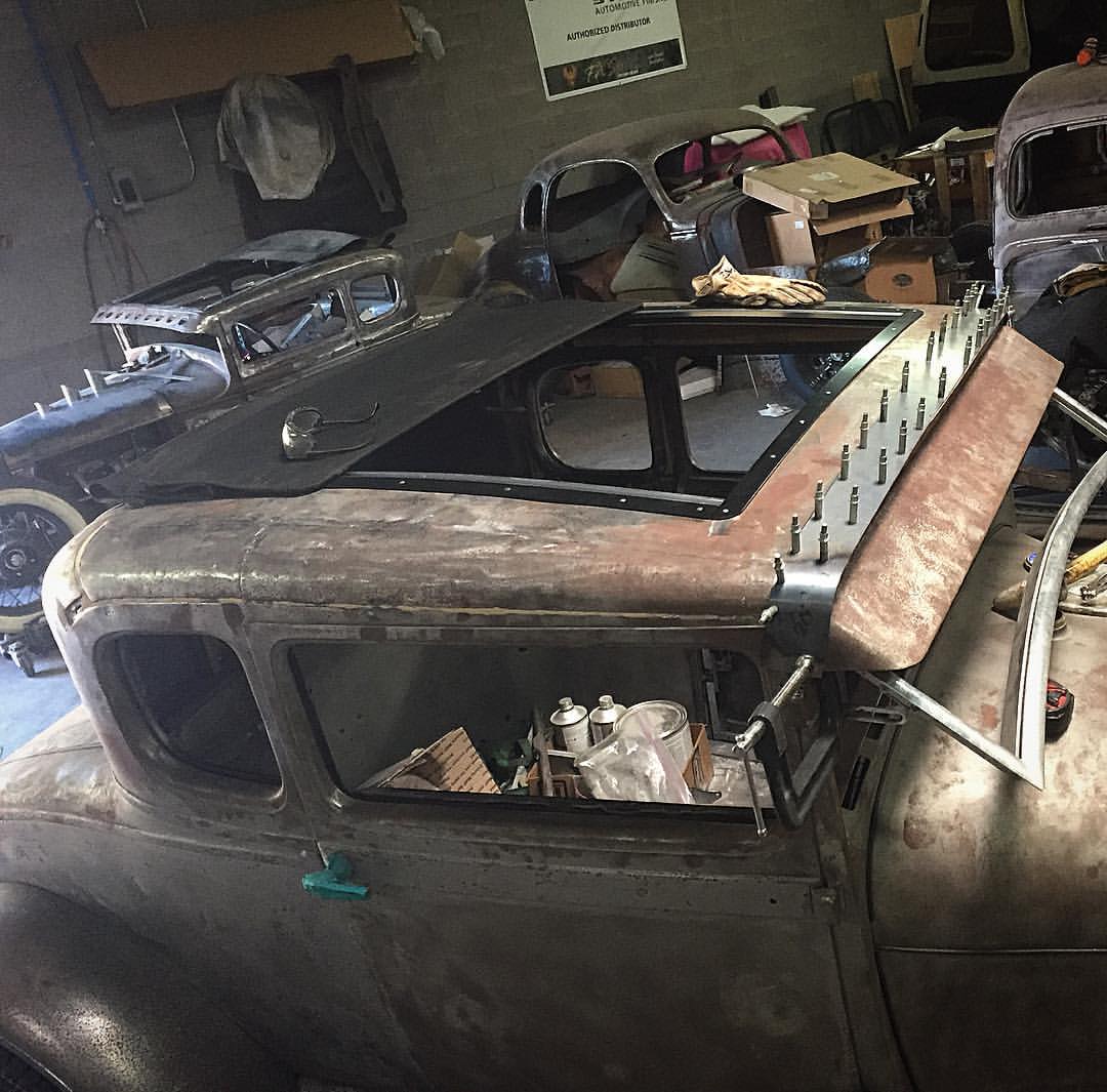 Model A Sliding Ragtop Retrofit. - Legacy Products