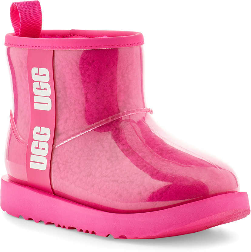 UGG Big Kids Classic Clear Mini II - FREE Shipping & FREE Returns ...