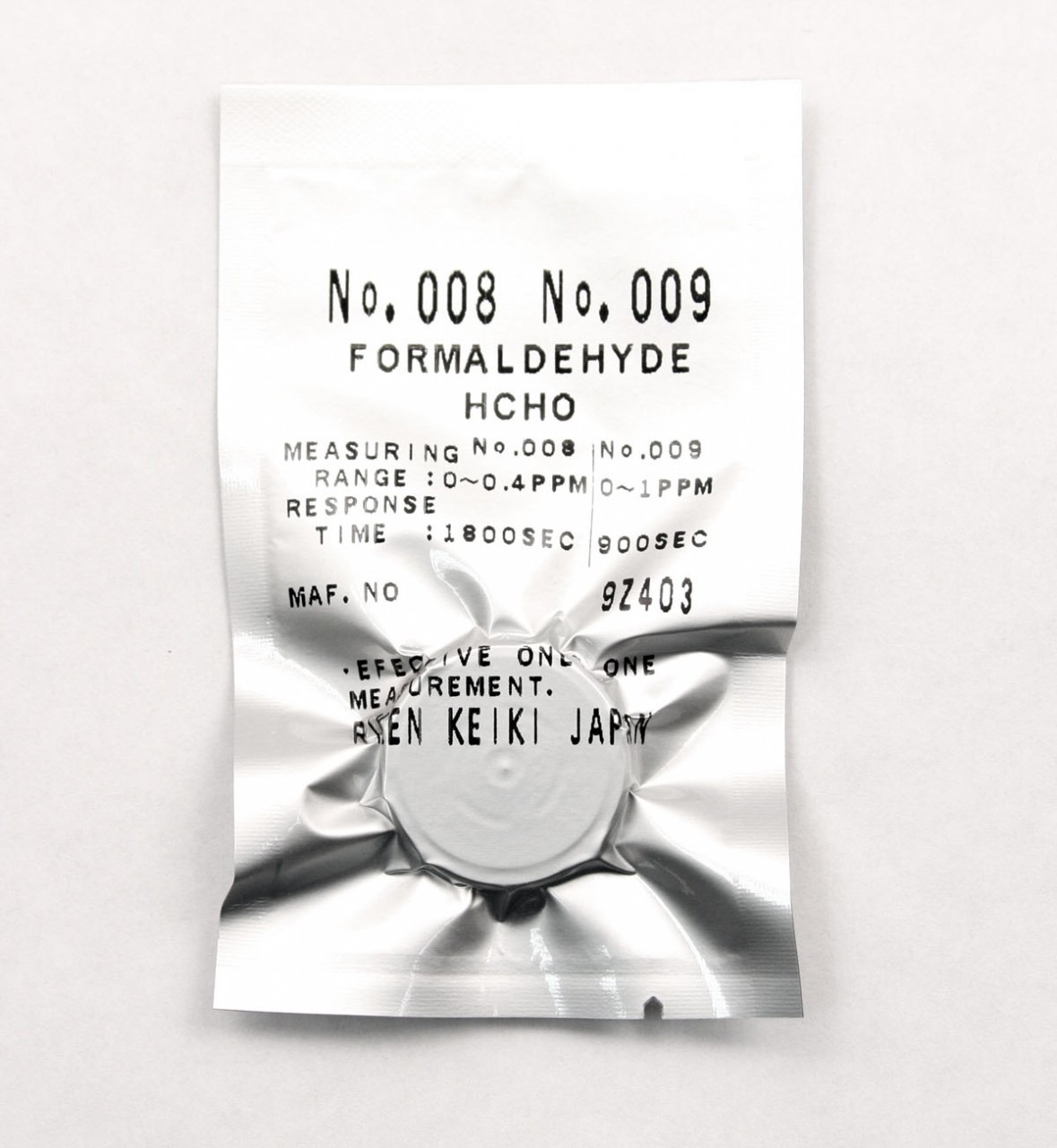 Formaldehyde Detection Tablets - TG Technical Services