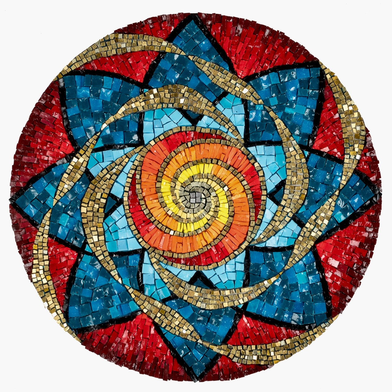 Mosaic Mandala Design Di Mosaico Italian Smalti Stone And Gold mosaic-mandala-design-di-mosaico-italian-smalti-stone-and-gold