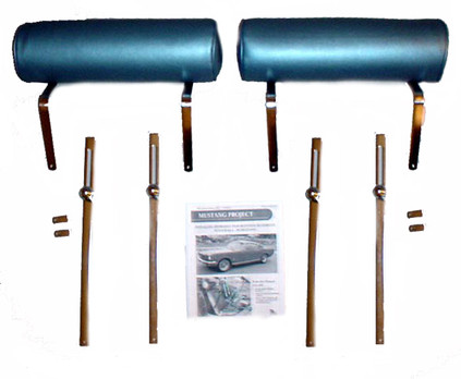 MP-HR-BLUE Light Blue Rotunda Headrest - MP Custom Car LED Lighting