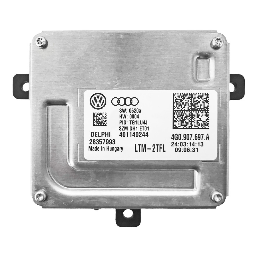 Delphi 4G0907697A LED Drl Module Headlight Control Unit Vw Audi 4G0.907 ...