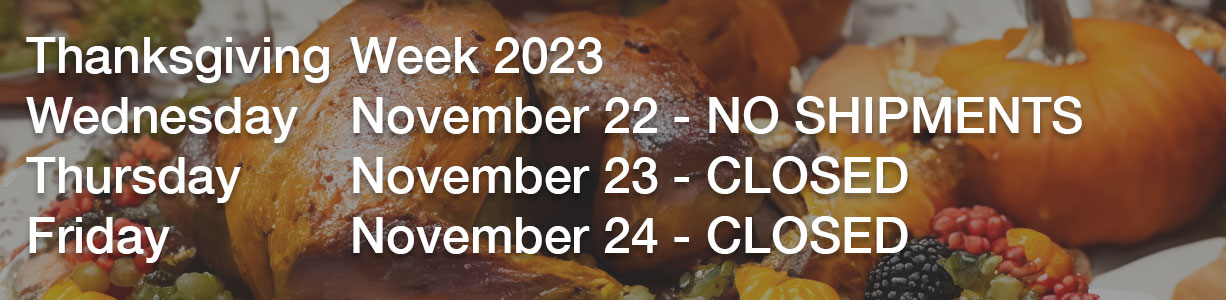 Thanksgiving Week, 2023 - Amidon